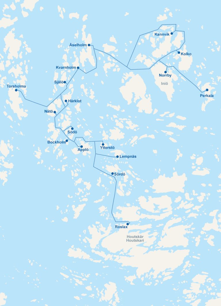 Iniö route – Yhteysalus
